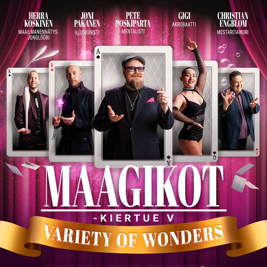 Maagikot 5 – Variety of Wonders - Hämeenlinna Verkatehdas